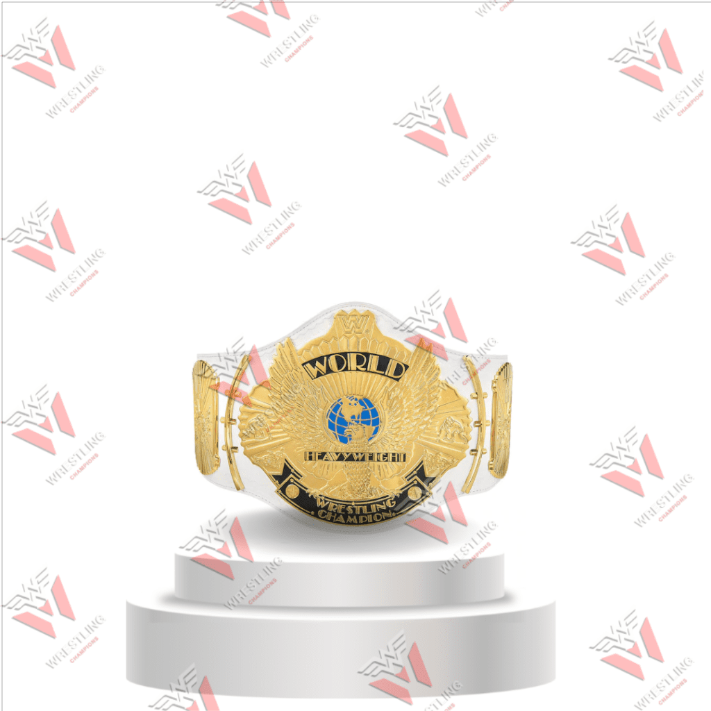 White Winged Eagle Heavyweight Wrestling Replica Title Belt | WC